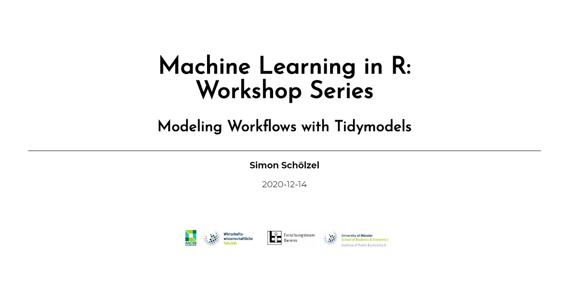 Machine Learning in R